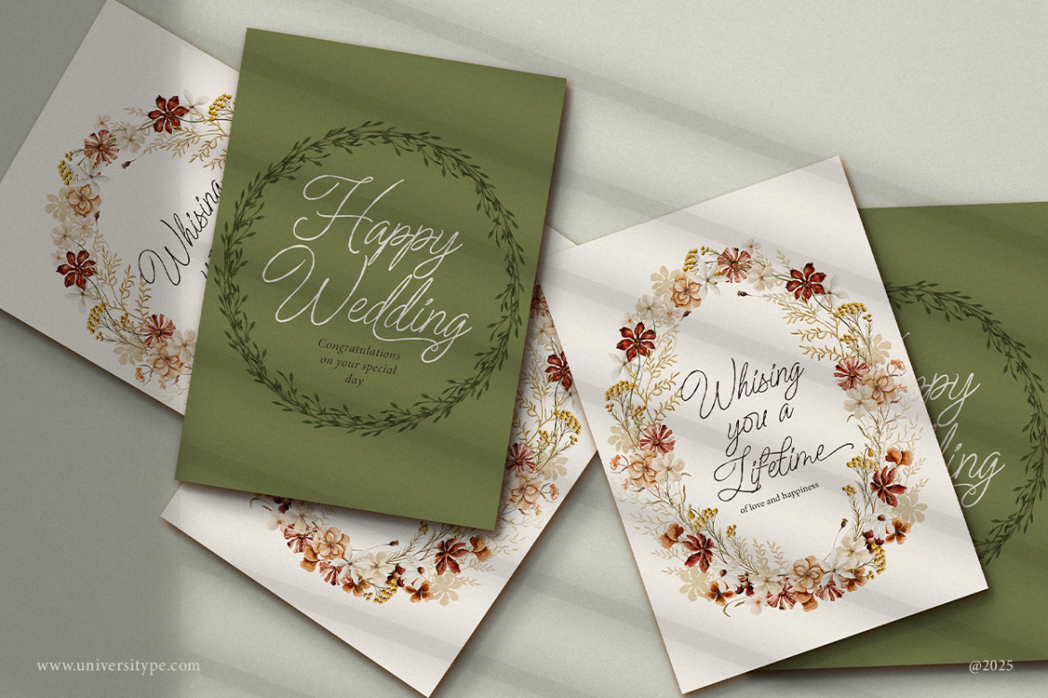 UT Nikahan Script - A Wedding Font, Fonts | GraphicRiver